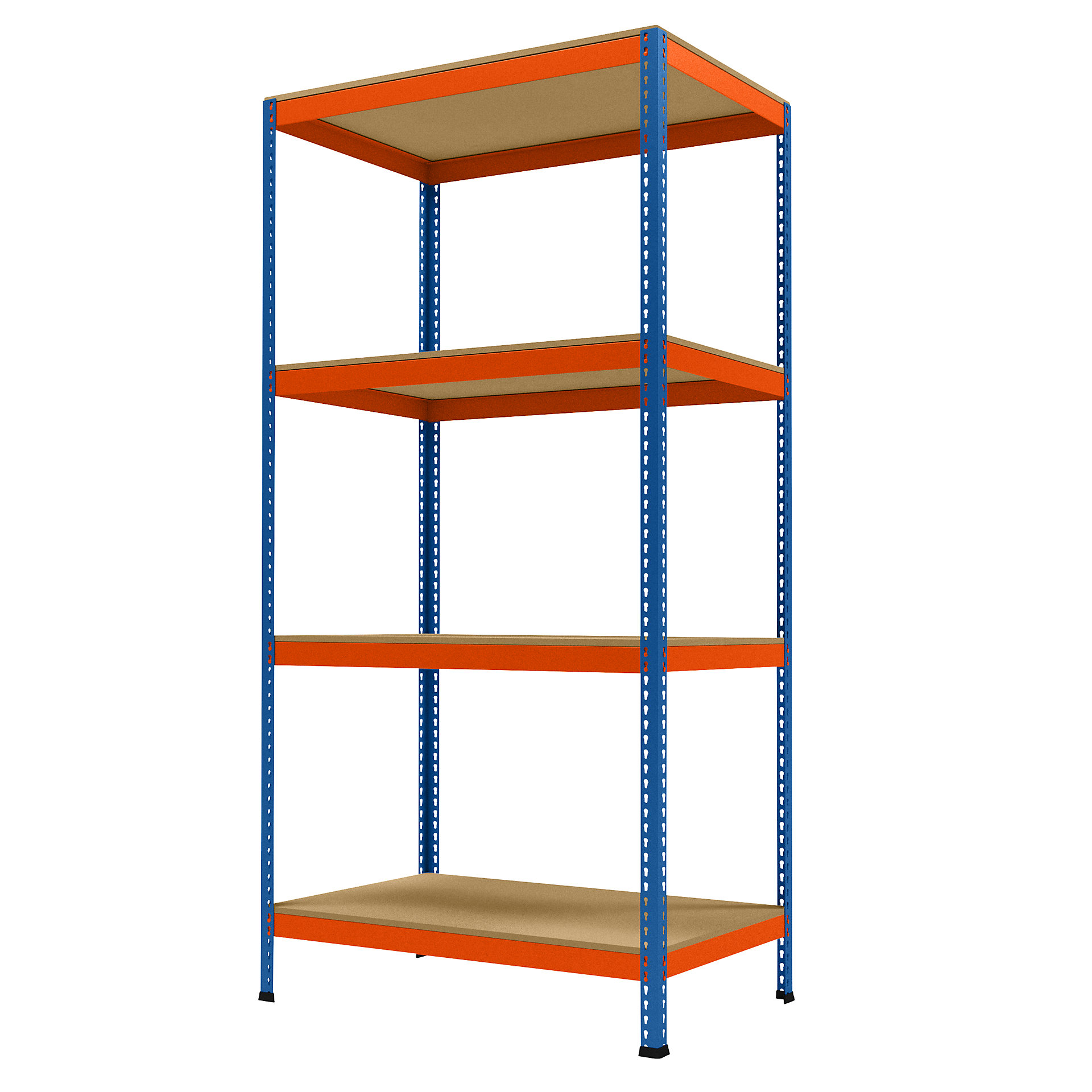 Estante de prateleiras grandes para cargas pesadas altura 2438 mm ...