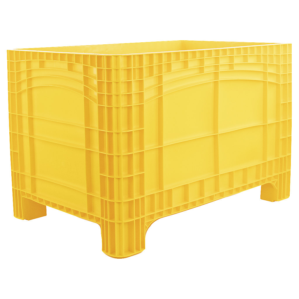 Velkoobjemový přepravník: objem 535 l, 4 patky | kaiserkraft