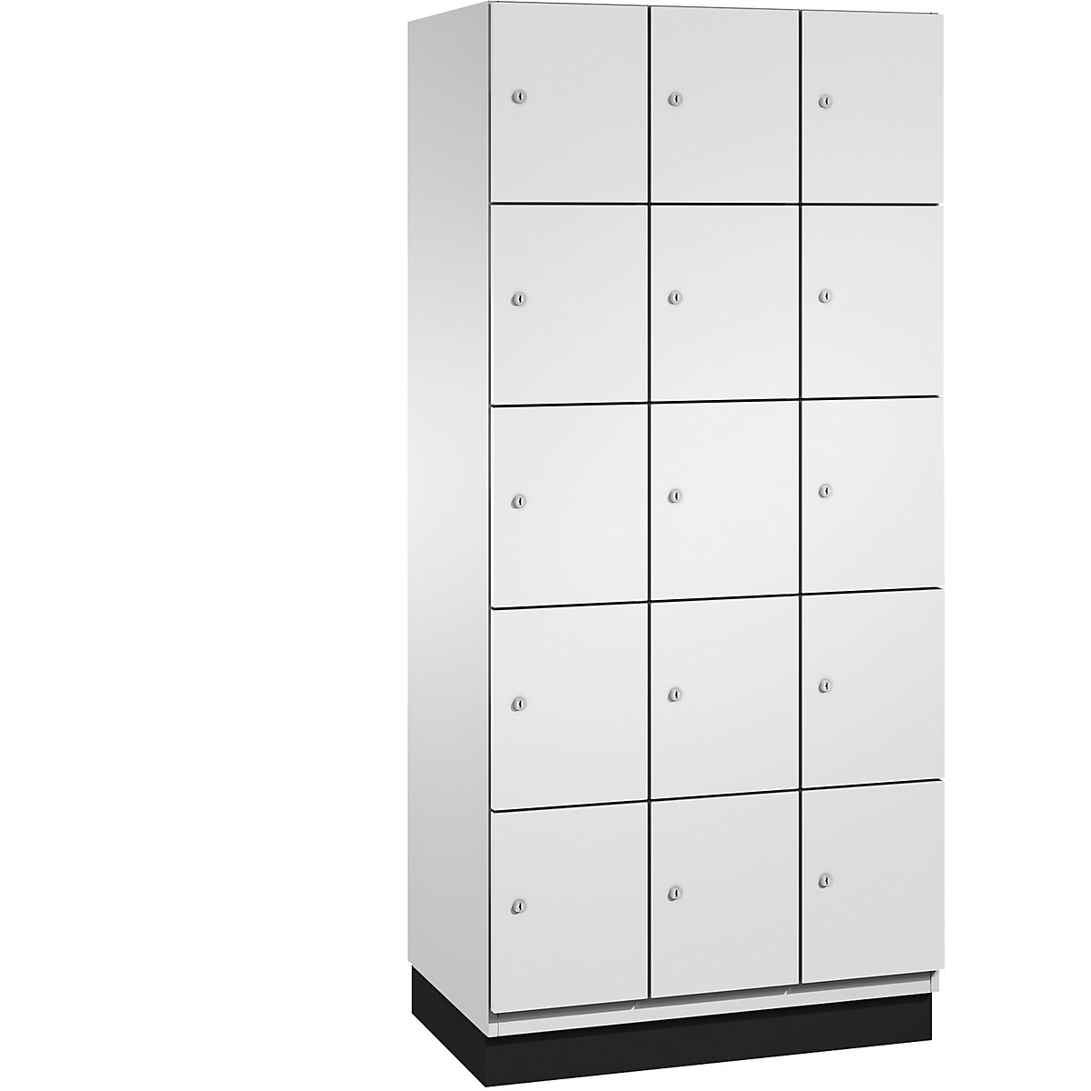 Cambio 5-fold compartment locker – C+P: 3 compartments | kaiserkraft