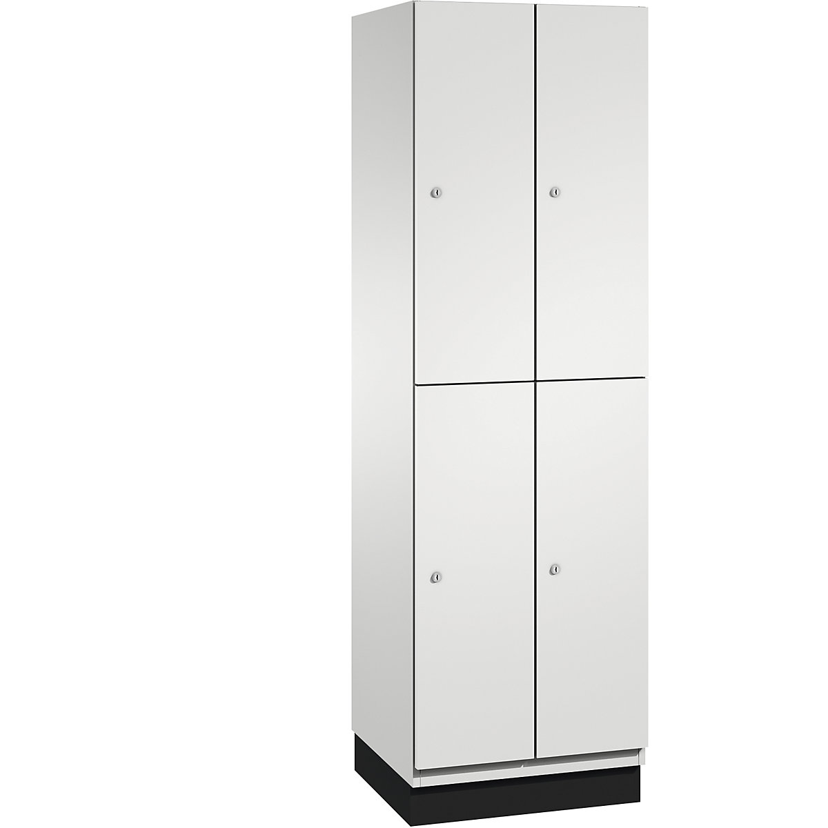 Cambio double deck clothes locker – C+P: 2 compartments | kaiserkraft IE