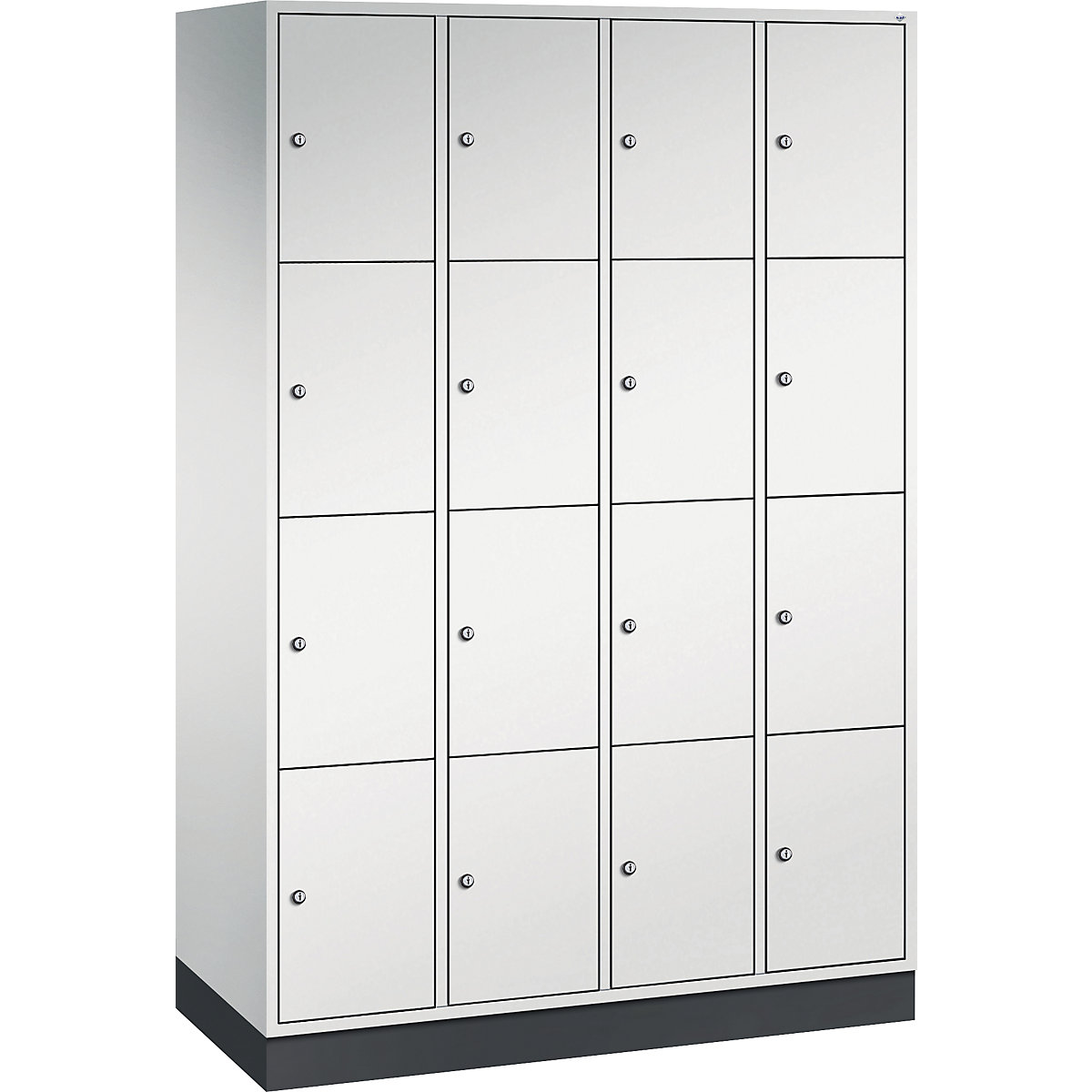 Intro 4-fold compartment locker – C+P: 4 compartments | kaiserkraft IE