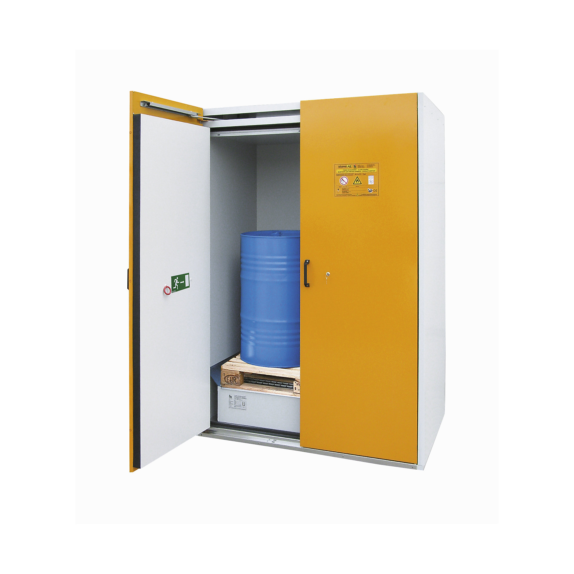 Fire resistant hazardous goods storage cupboards | KAISER+KRAFT