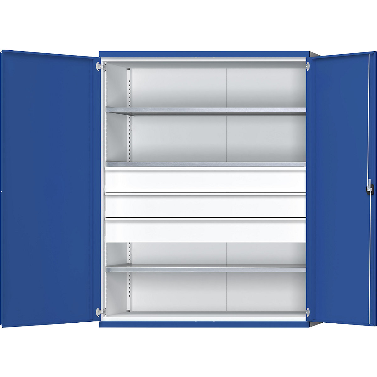 ANKE – JUMBO heavy duty cupboard with 3 shelves: 3 drawers 180 mm ...