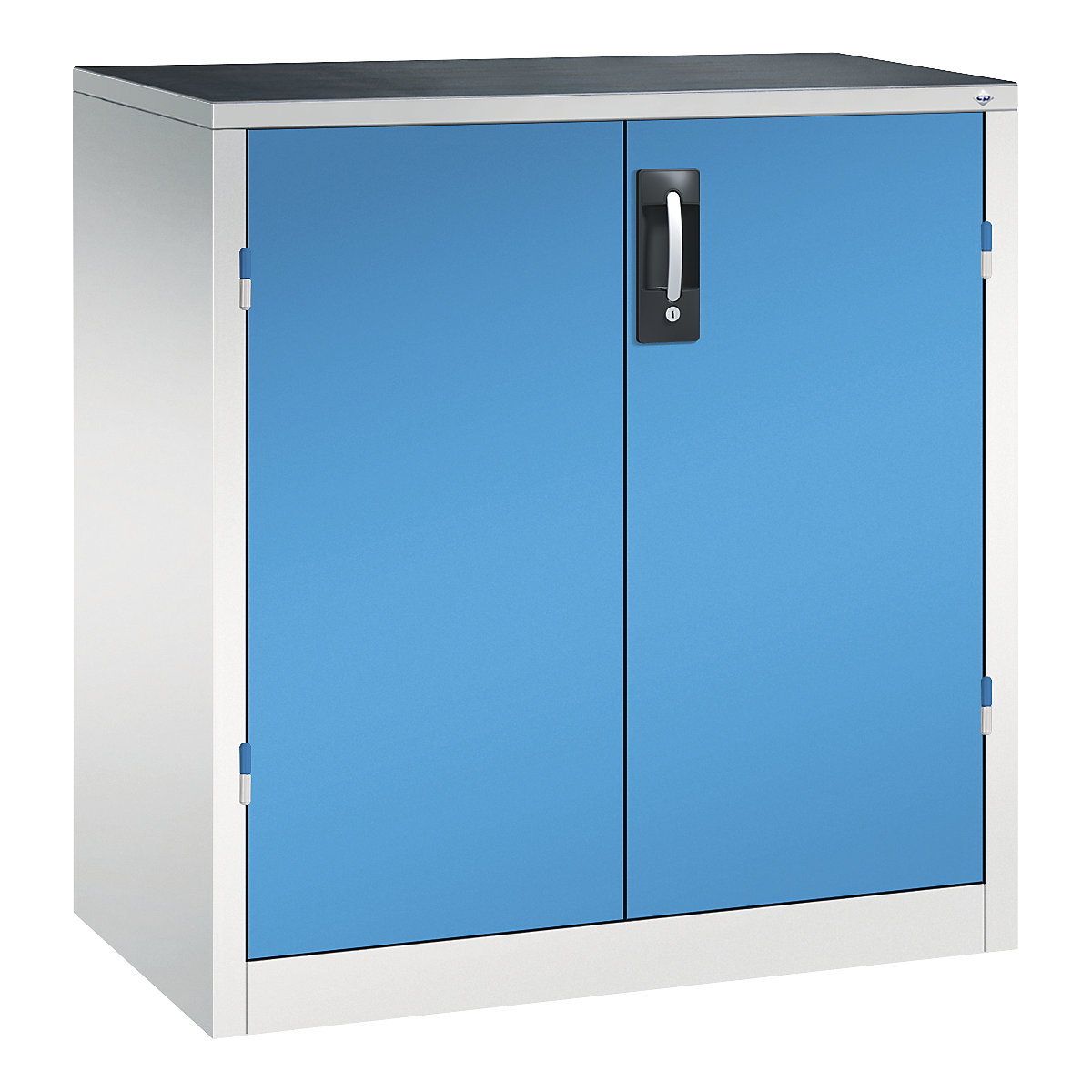 C+P – Workshop side cupboard with hinged doors and drawers: HxWxD 1000 ...