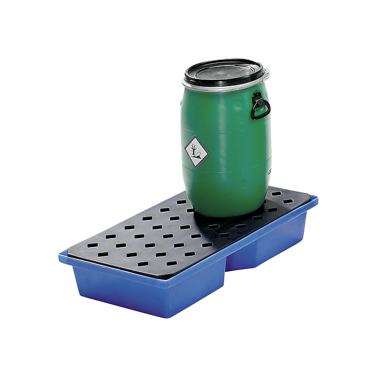 Cuve en polyéthylène pour bidons et palettes: L x l x h 1000 x 600 x ...