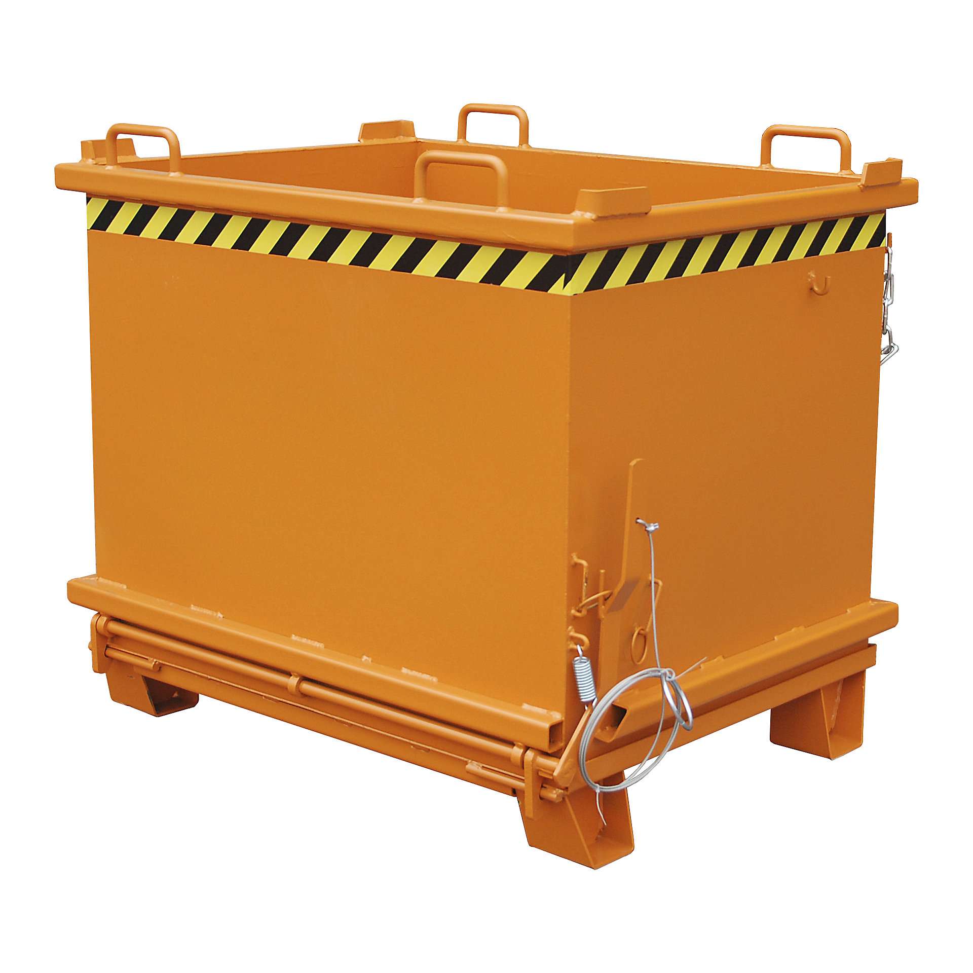 SB hinged bottom skip – eurokraft pro: capacity 1 m³, max. load 2000 kg ...