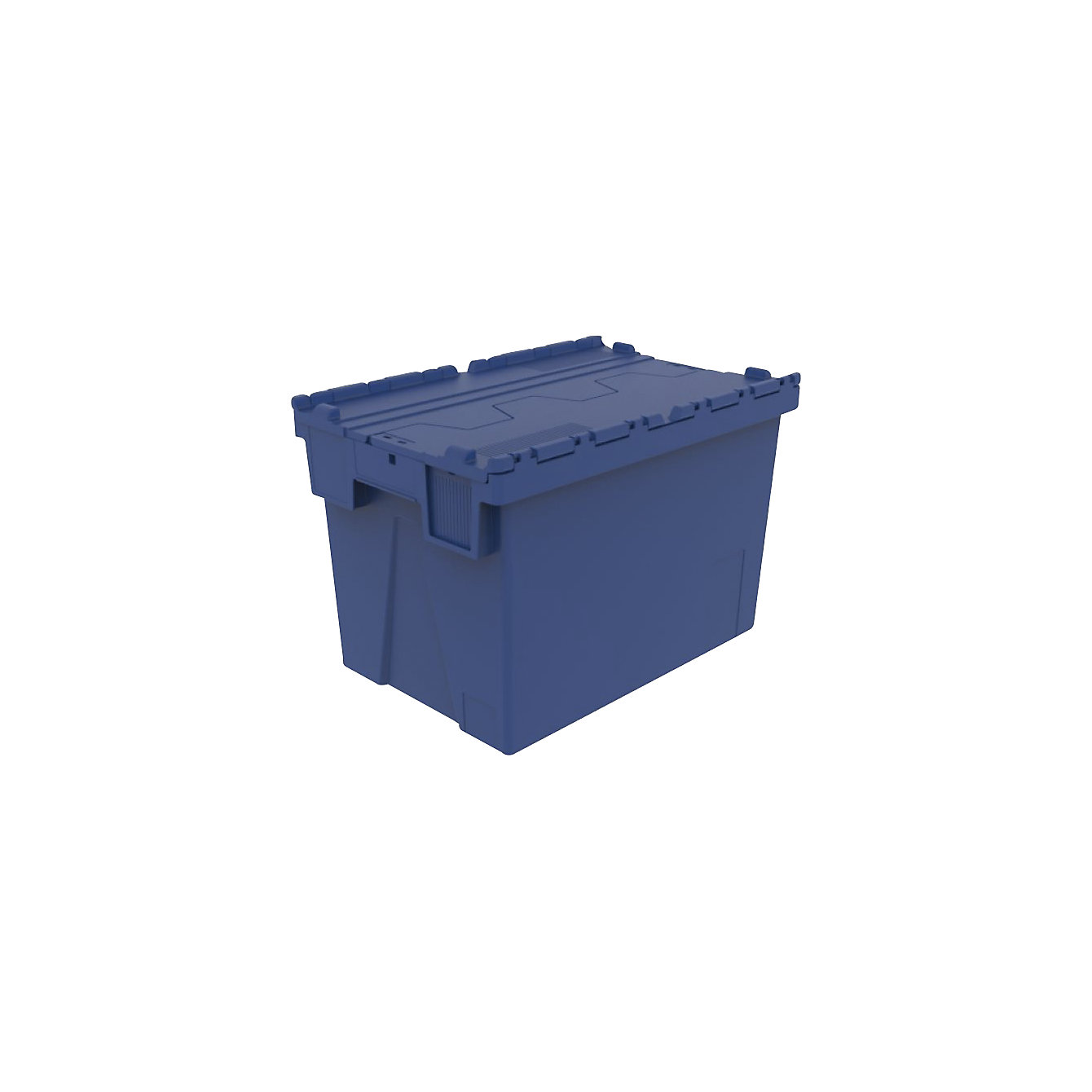 Reusable stacking container: LxWxH 600 x 400 x 400 mm, plain coloured ...
