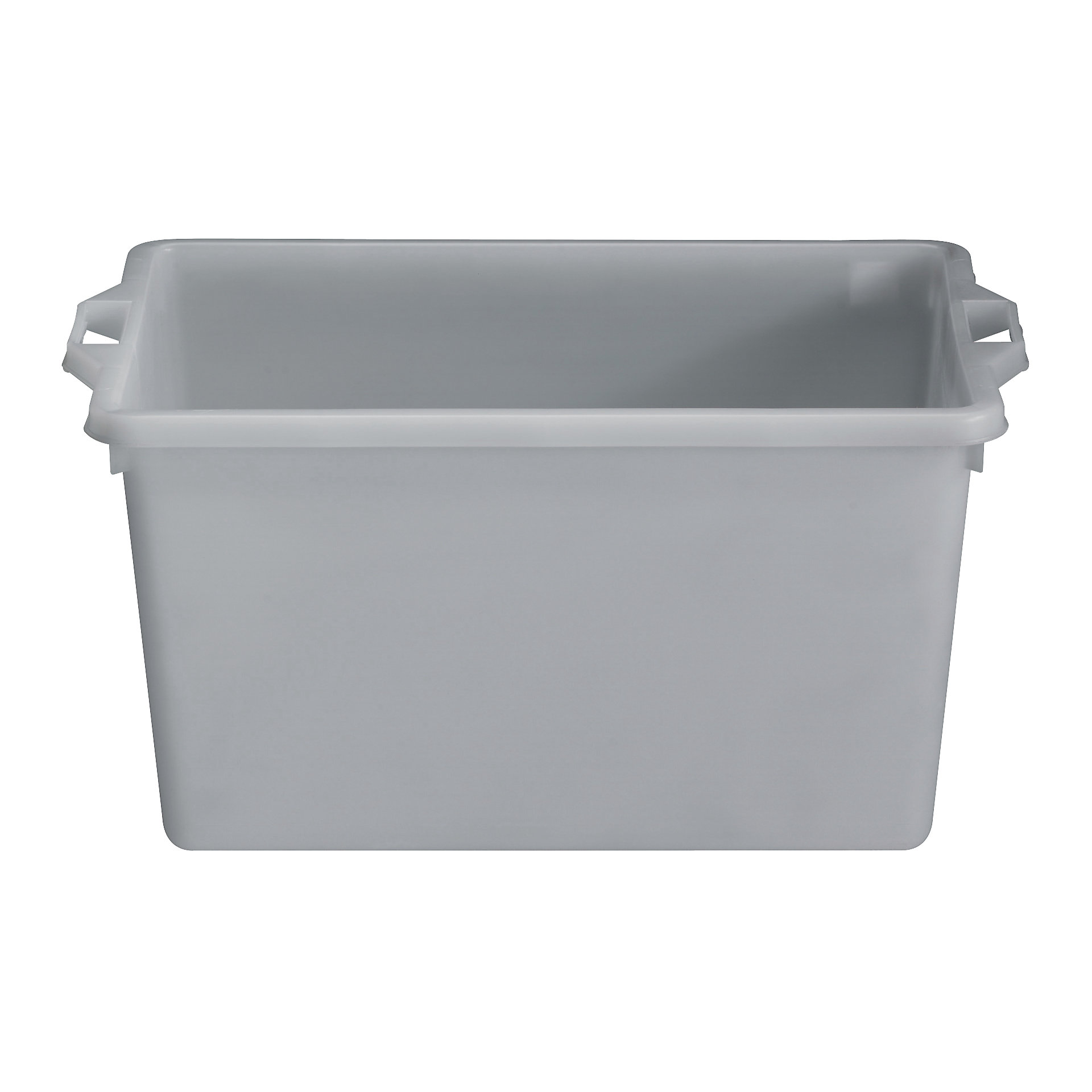 Stacking container made of polyethylene, conical design: capacity 80 l ...