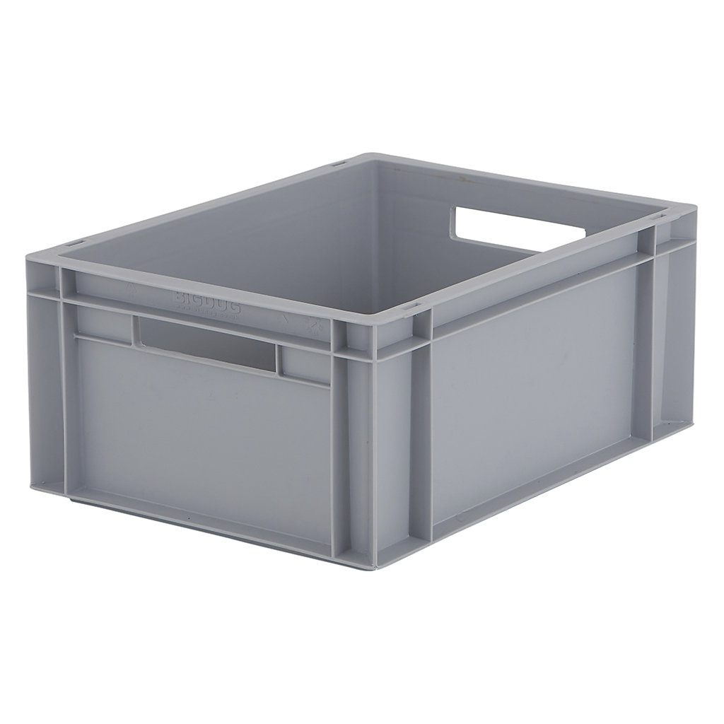 BiGDUG Euro Stacking Box | 175h x 300w x 400d mm | 15 Litre Capacity ...