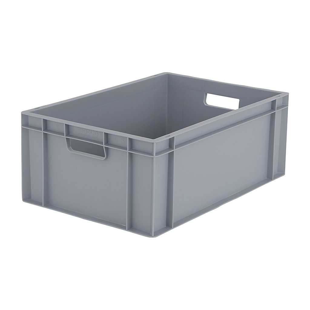 BiGDUG Euro Stacking Box | 230h x 400w x 600d mm | 42 Litre Capacity ...