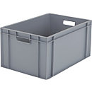 BiGDUG Euro Stacking Box | 290h x 400w x 600d mm | 54 Litre Capacity ...