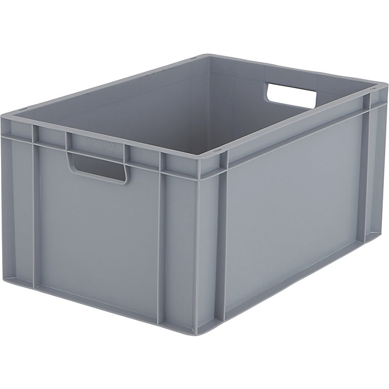 BiGDUG Euro Stacking Box | 290h x 400w x 600d mm | 54 Litre Capacity ...