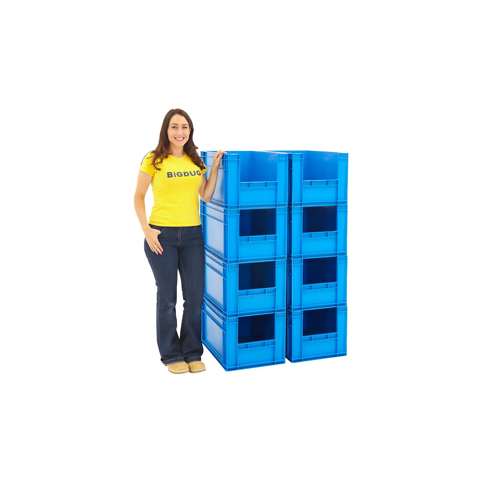 Euro Stacking Containers | Euro Boxes | BiGDUG