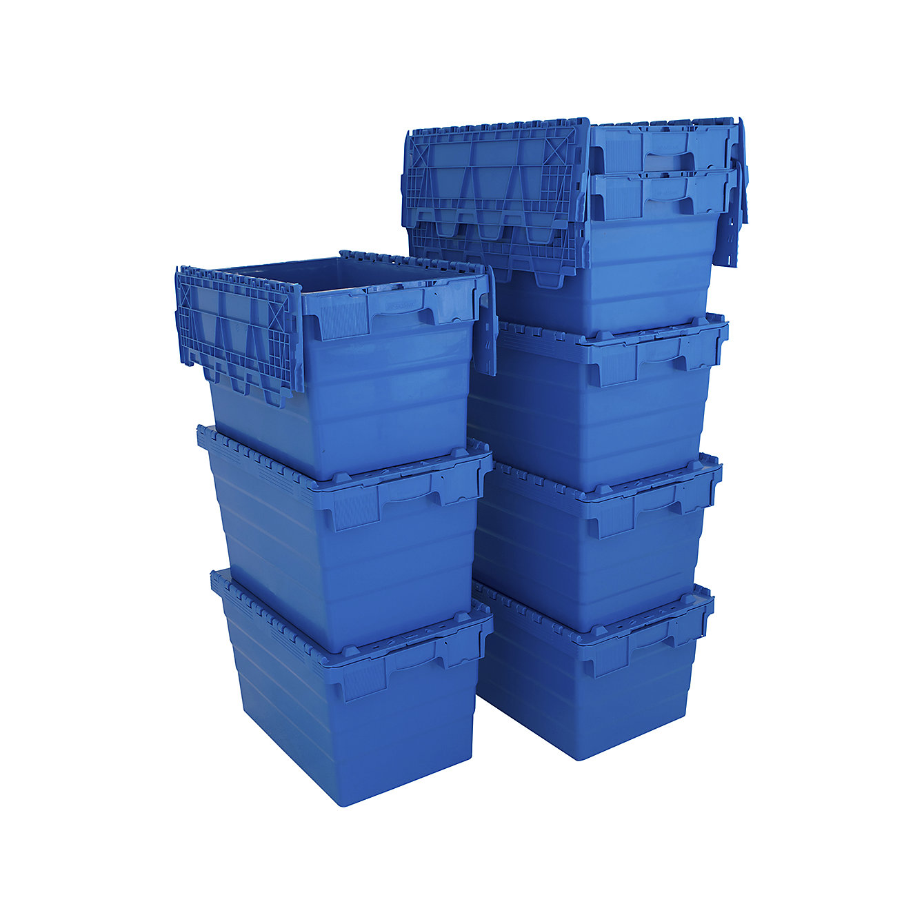 Attached Lid Containers | Plastic Containers With Attached Lid | BiGDUG