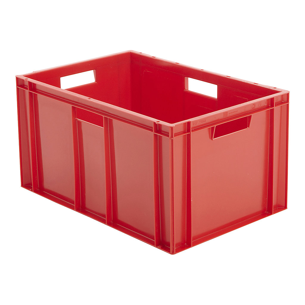 Red Euro Stacking Containers | Euro Containers | BiGDUG