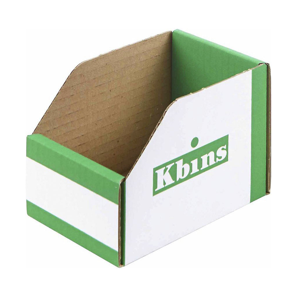 K-Bins Flat Pack Cardboard Parts Bins (100mm High) | Storage Boxes ...