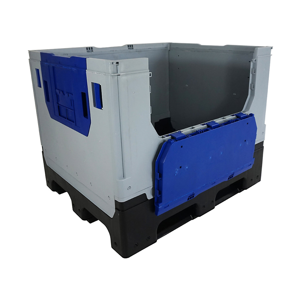 BiGDUG 4x Collapsible Plastic Pallet Box Mega Deal | 975h x 1000w x ...