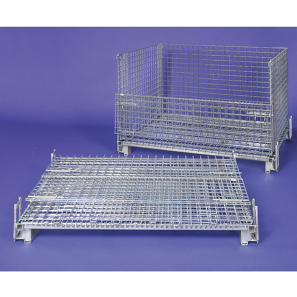 Heavy Duty Folding Pallet Cages | Storage Boxes & Containers | BiGDUG