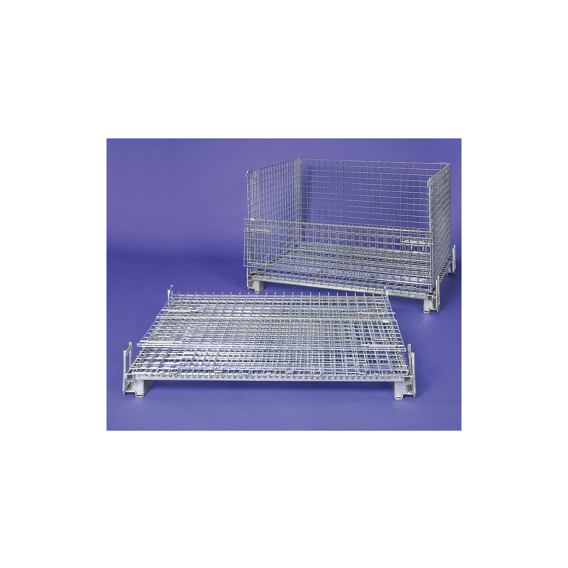 Heavy Duty Folding Pallet Cages | Storage Boxes & Containers | BiGDUG