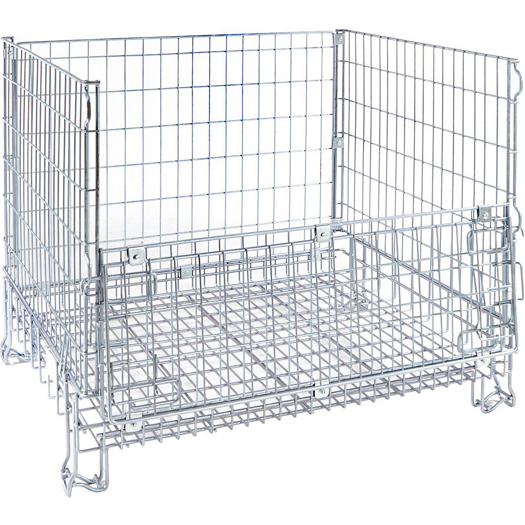 Standard Folding Pallet Cages | Storage Boxes & Containers | BiGDUG