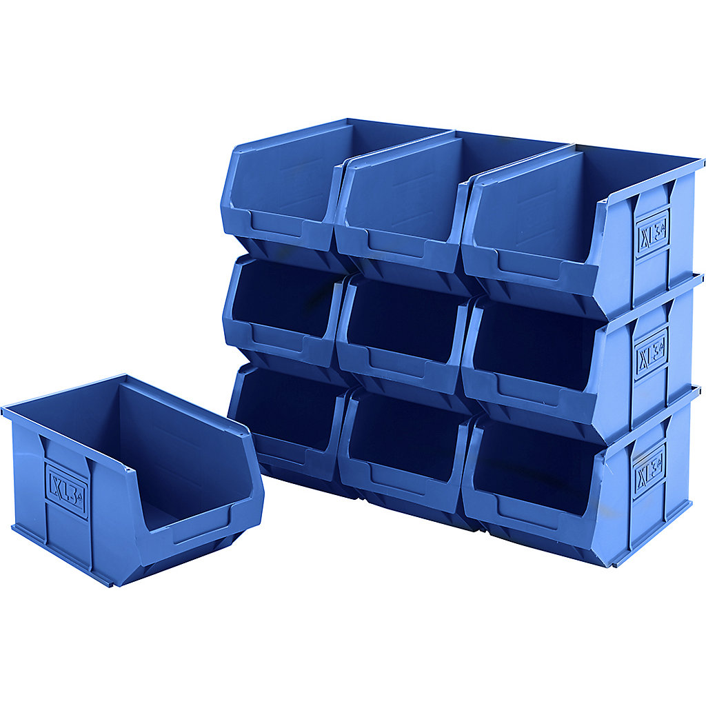 BiGDUG Essentials Recycled Plastic Parts Bins | BiGDUG Storage