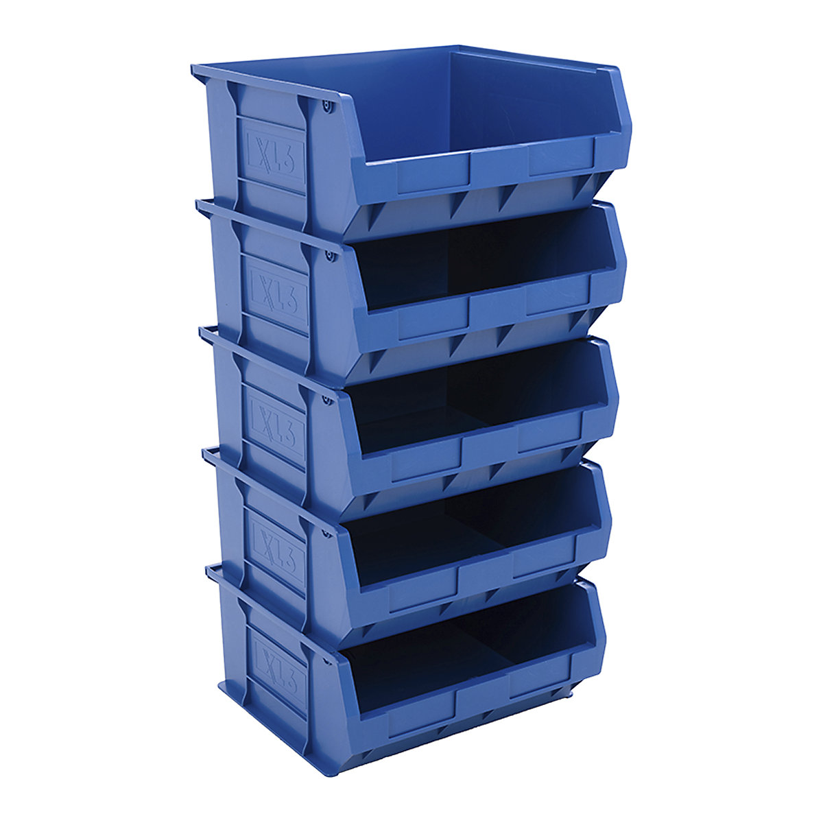 BiGDUG Essentials Recycled Plastic Parts Bin | Pack Of 5 | 180h x 420w ...