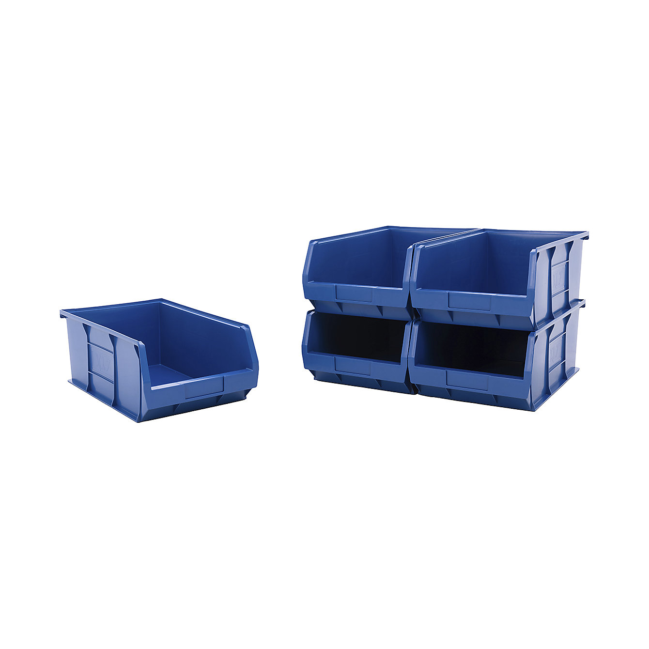 BiGDUG Essentials Recycled Plastic Parts Bins | BiGDUG Storage
