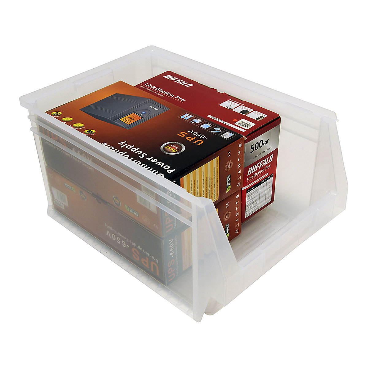 Small Parts Bins | Plastic Storage Boxes Multipack | BiGDUG