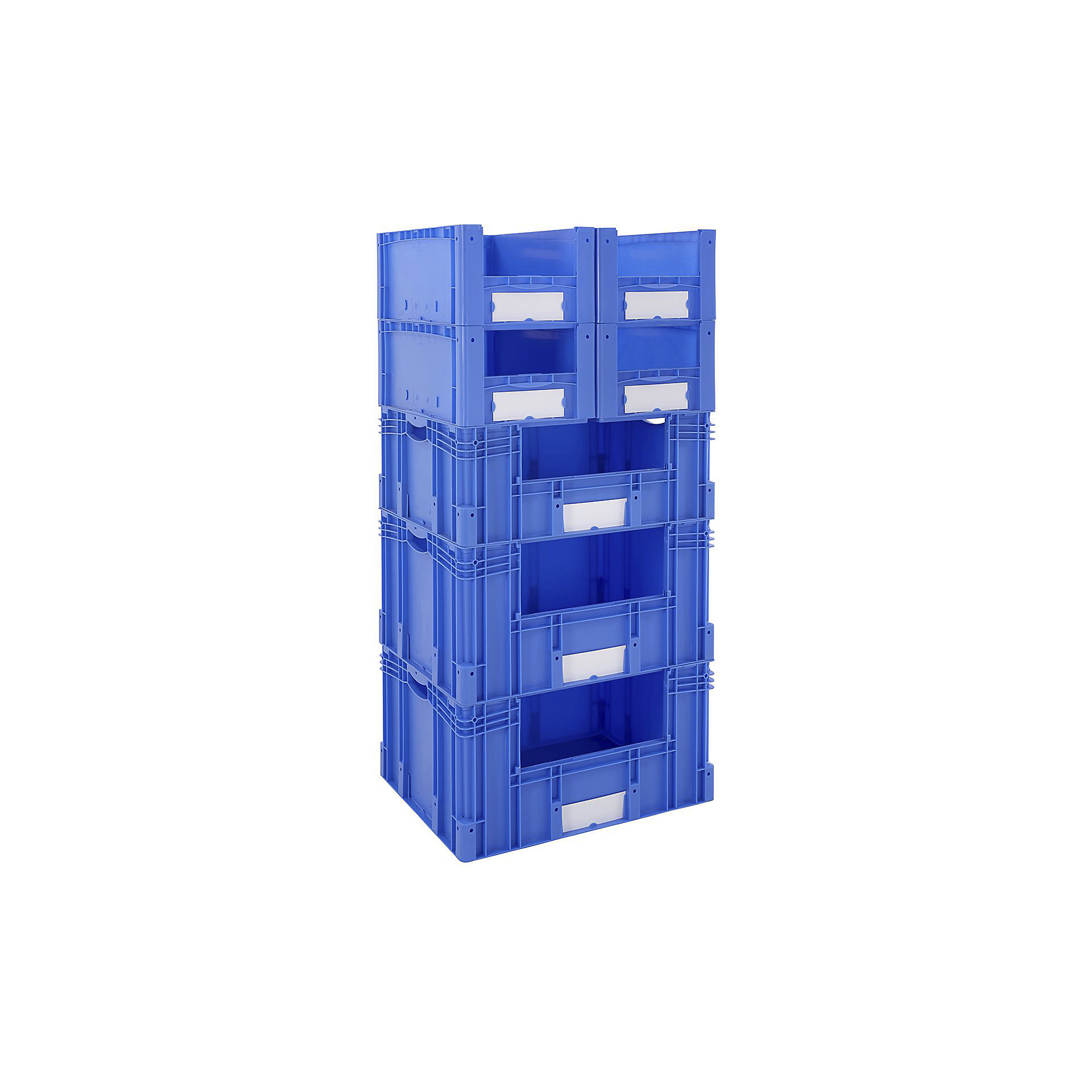 Euro Stacking Pick Bin Columns With Side Opening 600mm Depth | Storage ...