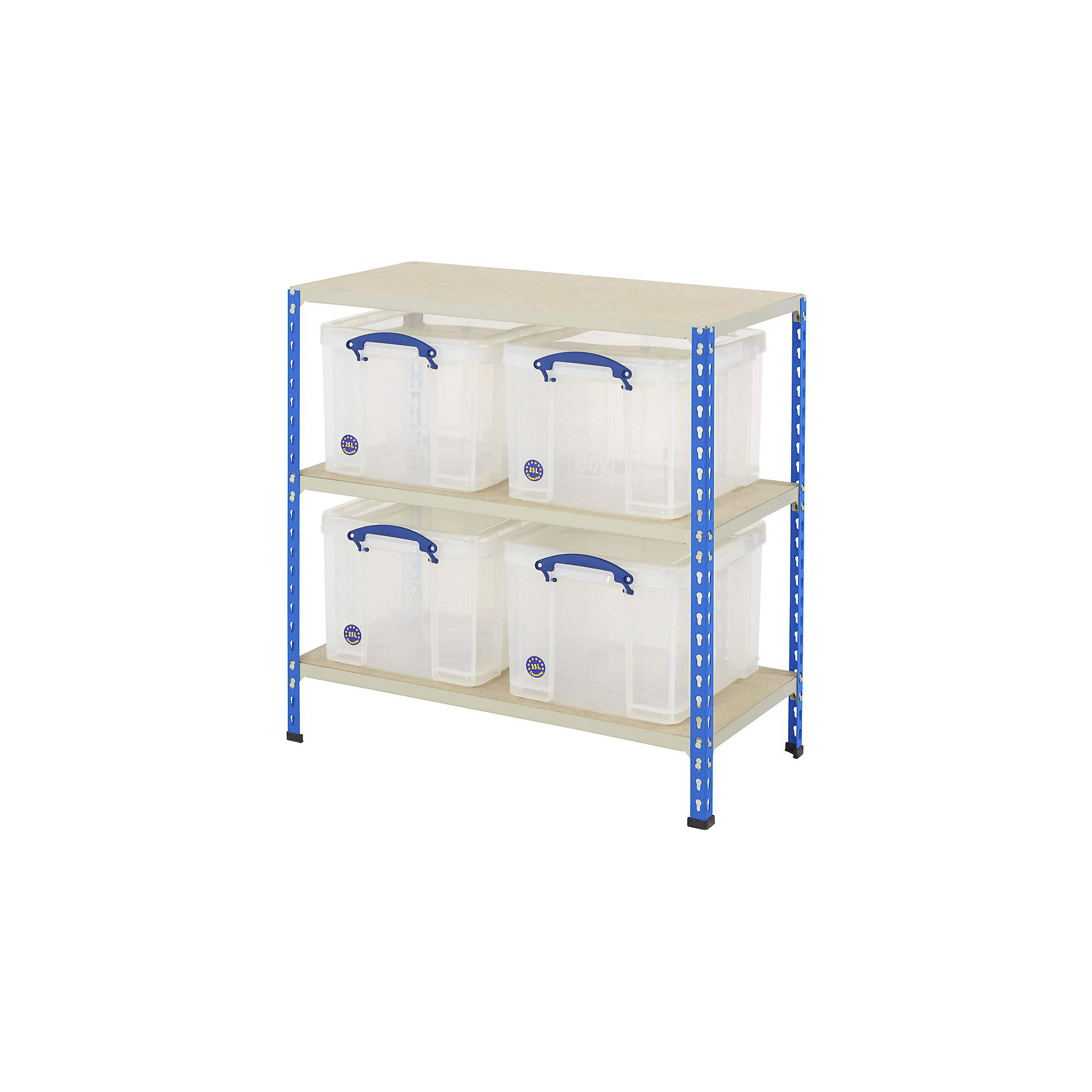 BiG340 Shelving With Really Useful Boxes | Storage Boxes & Containers ...