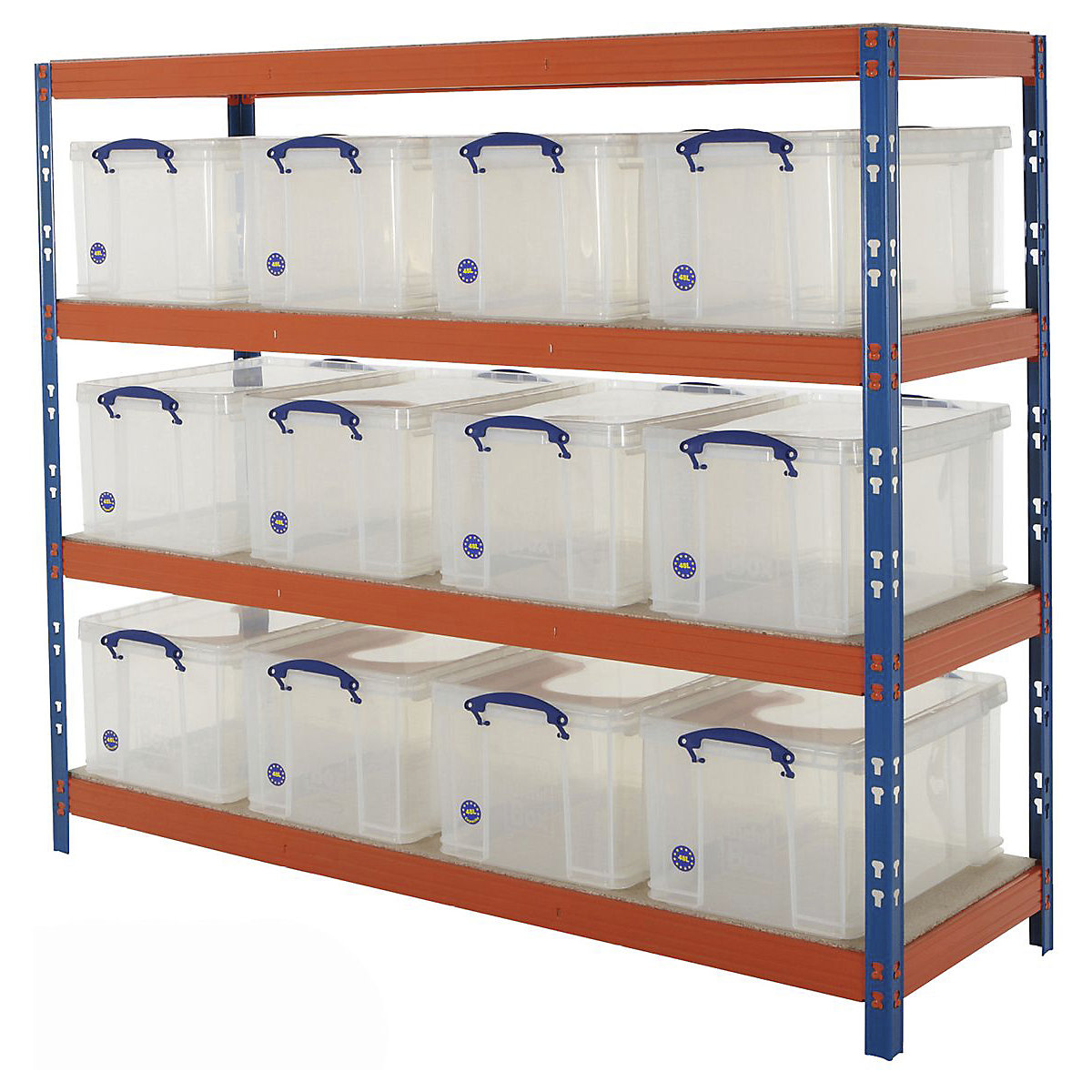 BiG400 Racking with Really Useful Boxes | BiGDUG
