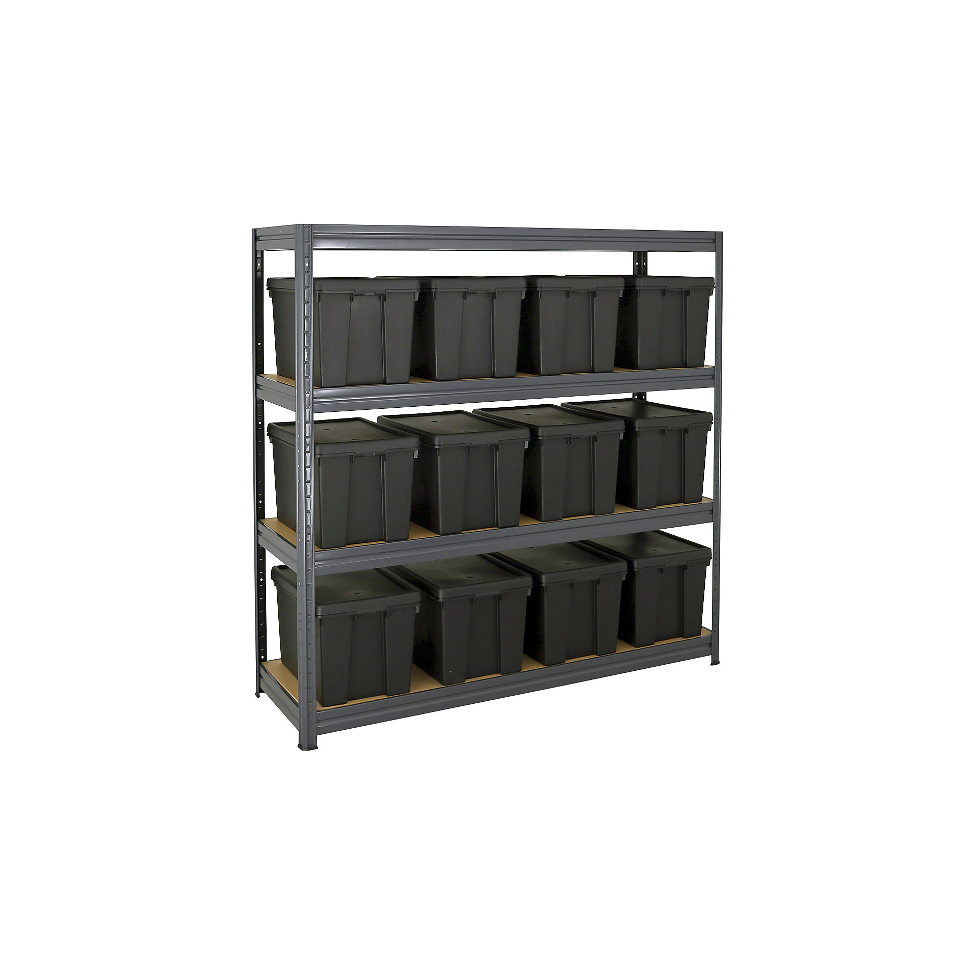 BiGDUG Garage Heavy Duty Shelving Kit With Wham Bam Recycled Storage ...