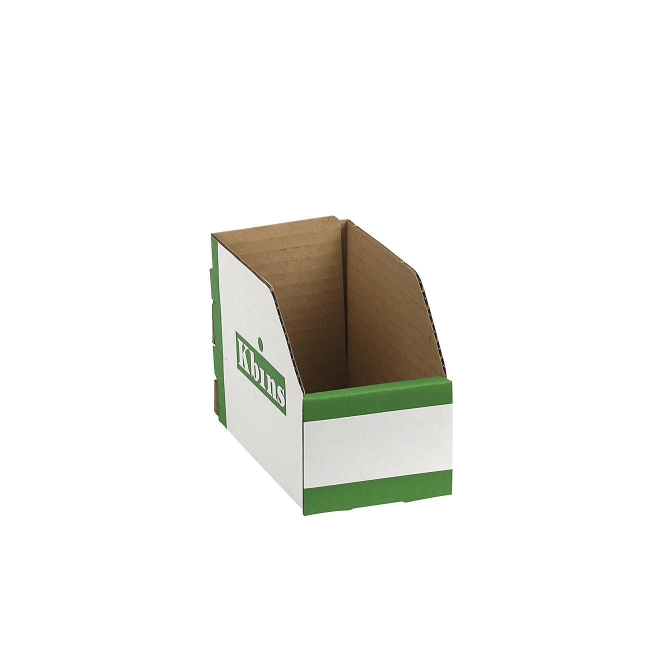 Corrugated storage bin, single layer and folding: pack of 25 | KAISER ...