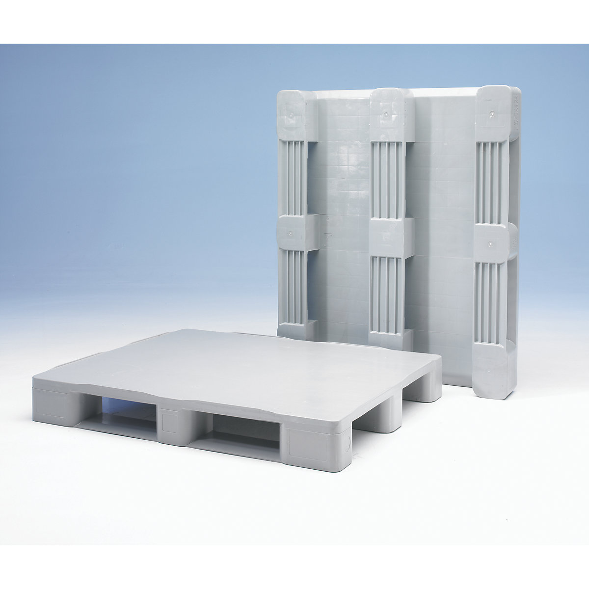 Hygienic pallet, white, pack of 5: LxWxH 1200 x 1000 x 160 mm | KAISER ...