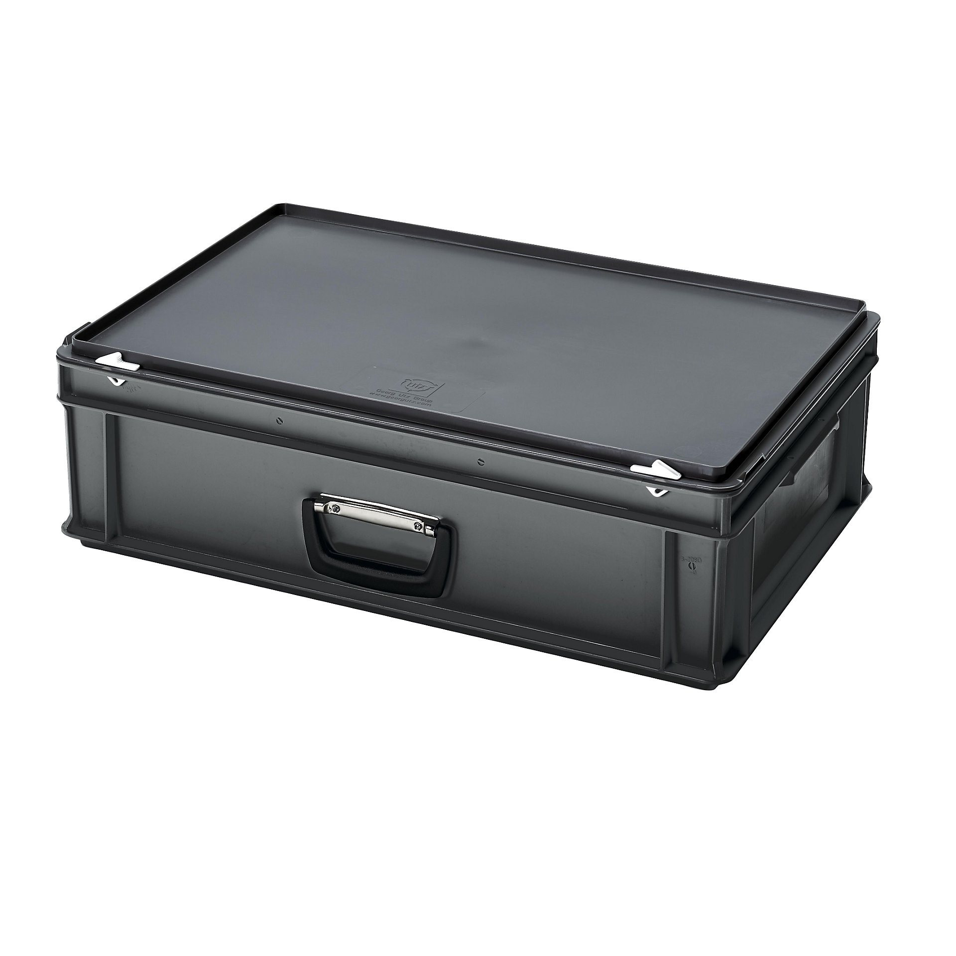 ESD plastic case: capacity 30 l, external dimensions LxWxH 600 x 400 x ...