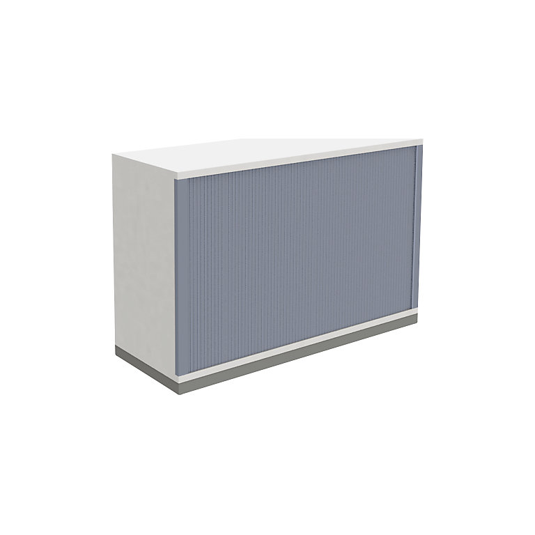 EUROKRAFTpro – P12 Horizontal roller shutter cupboard: 1 shelf, 2 file ...