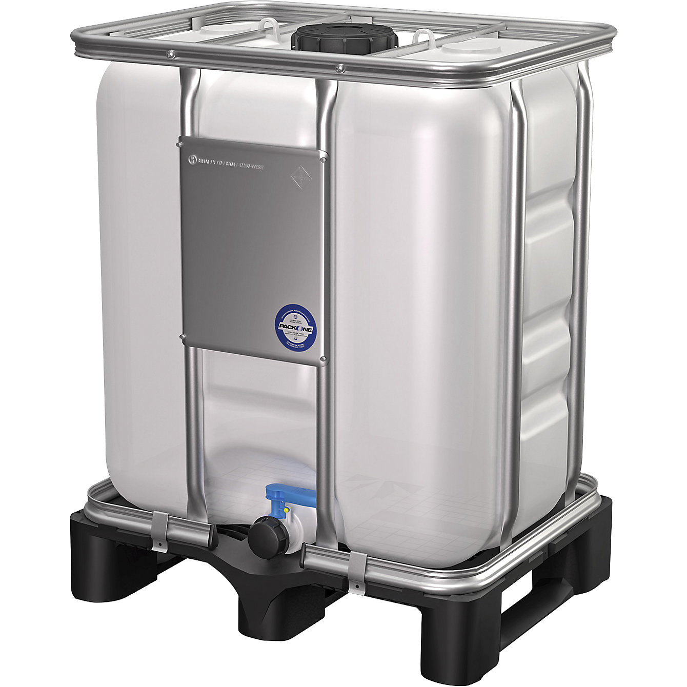 Ibc Container With Un Approval Capacity 300 L Natural Kaiserkraft