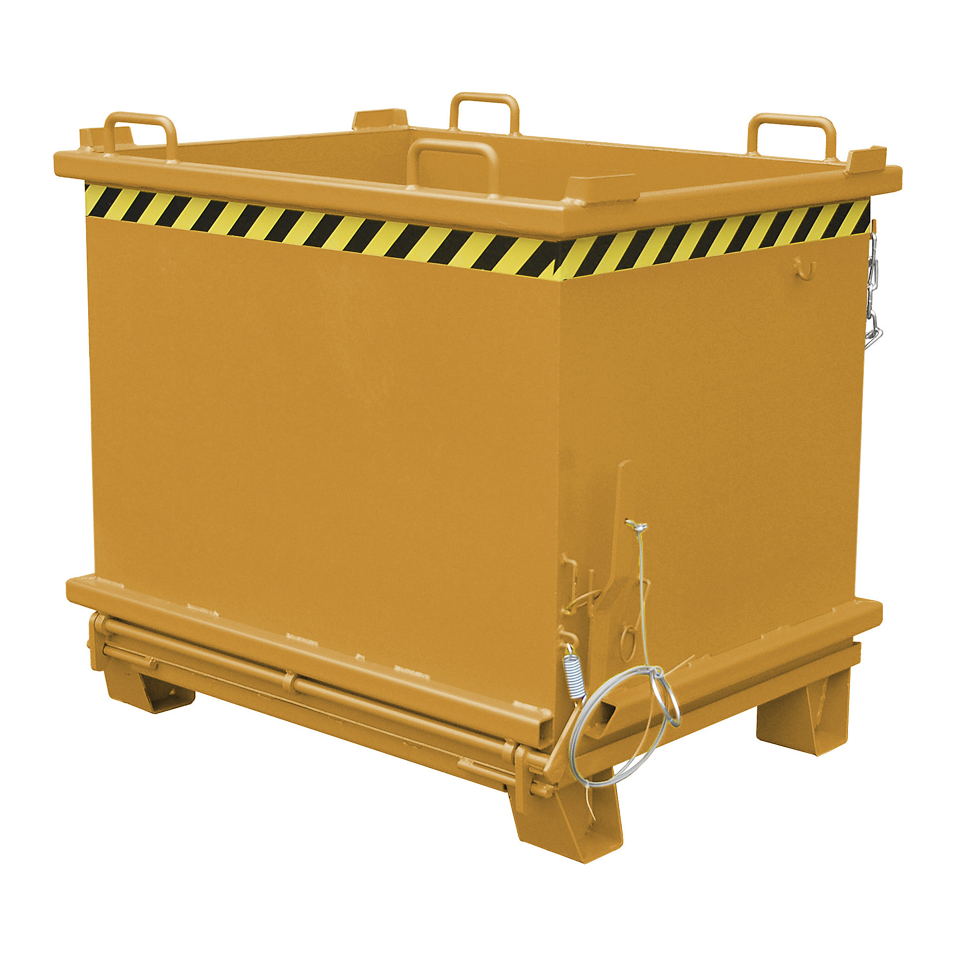 SB hinged bottom skip – eurokraft pro: capacity 1.5 m³, max. load 2000 ...