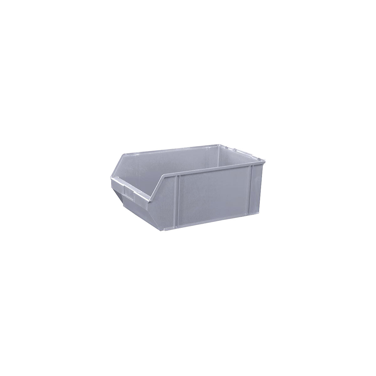 Open fronted storage bin made of polystyrene: length 500 mm | kaiserkraft