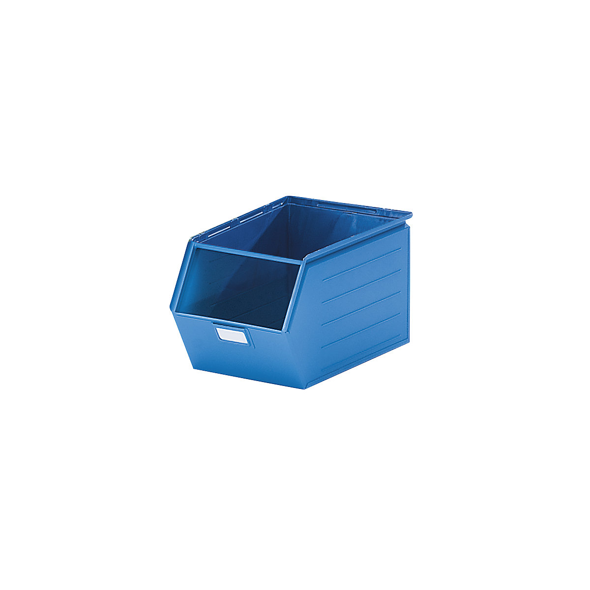 Open fronted storage bin made of sheet steel: LxWxH 544 x 310 x 300 mm ...
