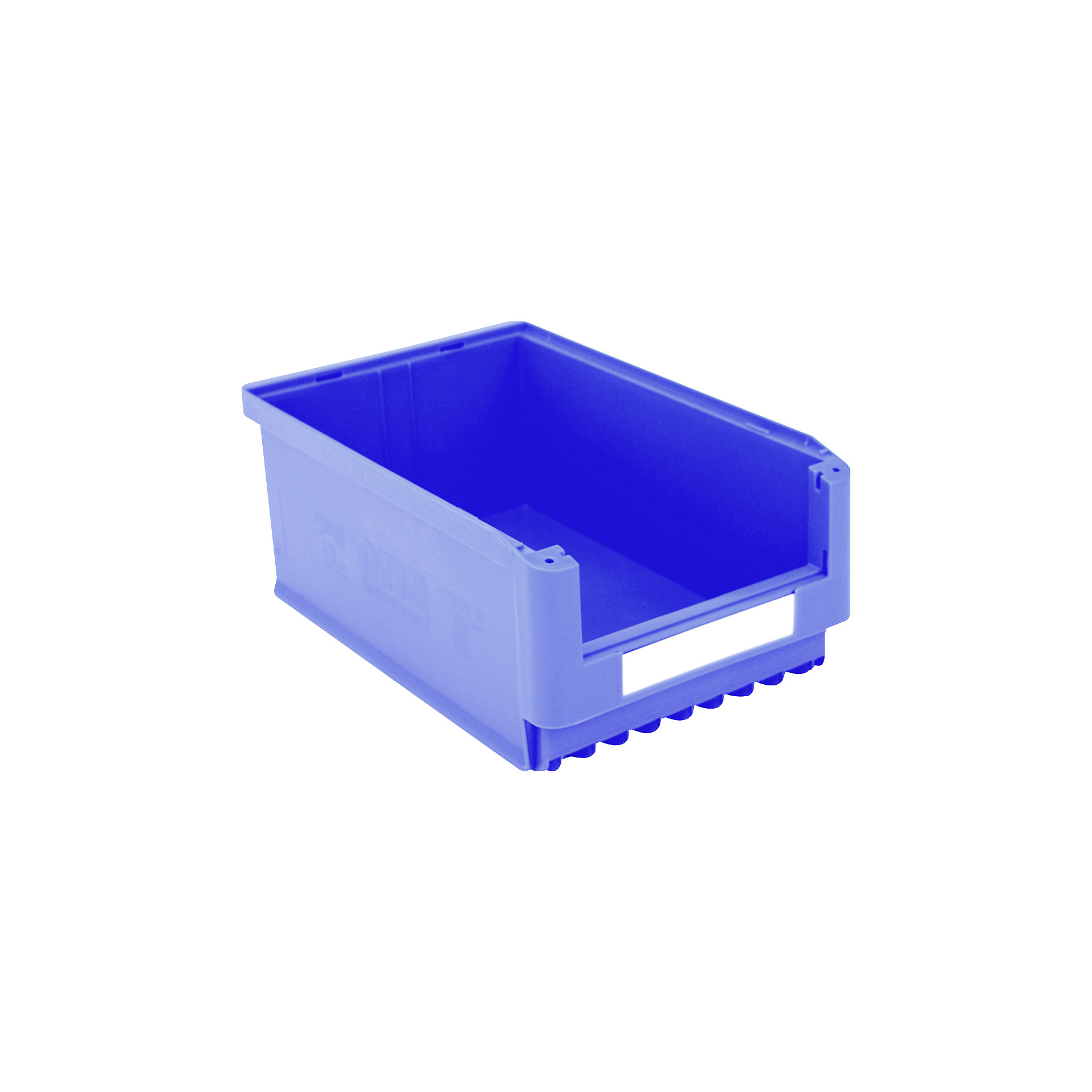 Open fronted storage bin – BITO: LxWxH 500 x 313 x 200 mm, with ribbed ...