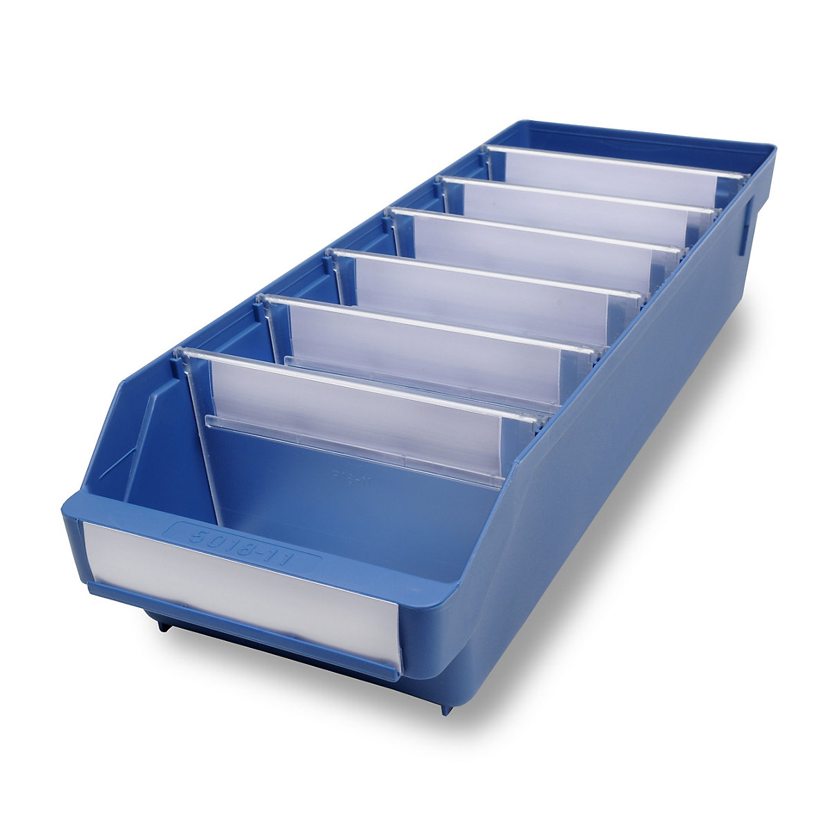 STEMO – Shelf bin made of highly impact resistant polypropylene: blue ...