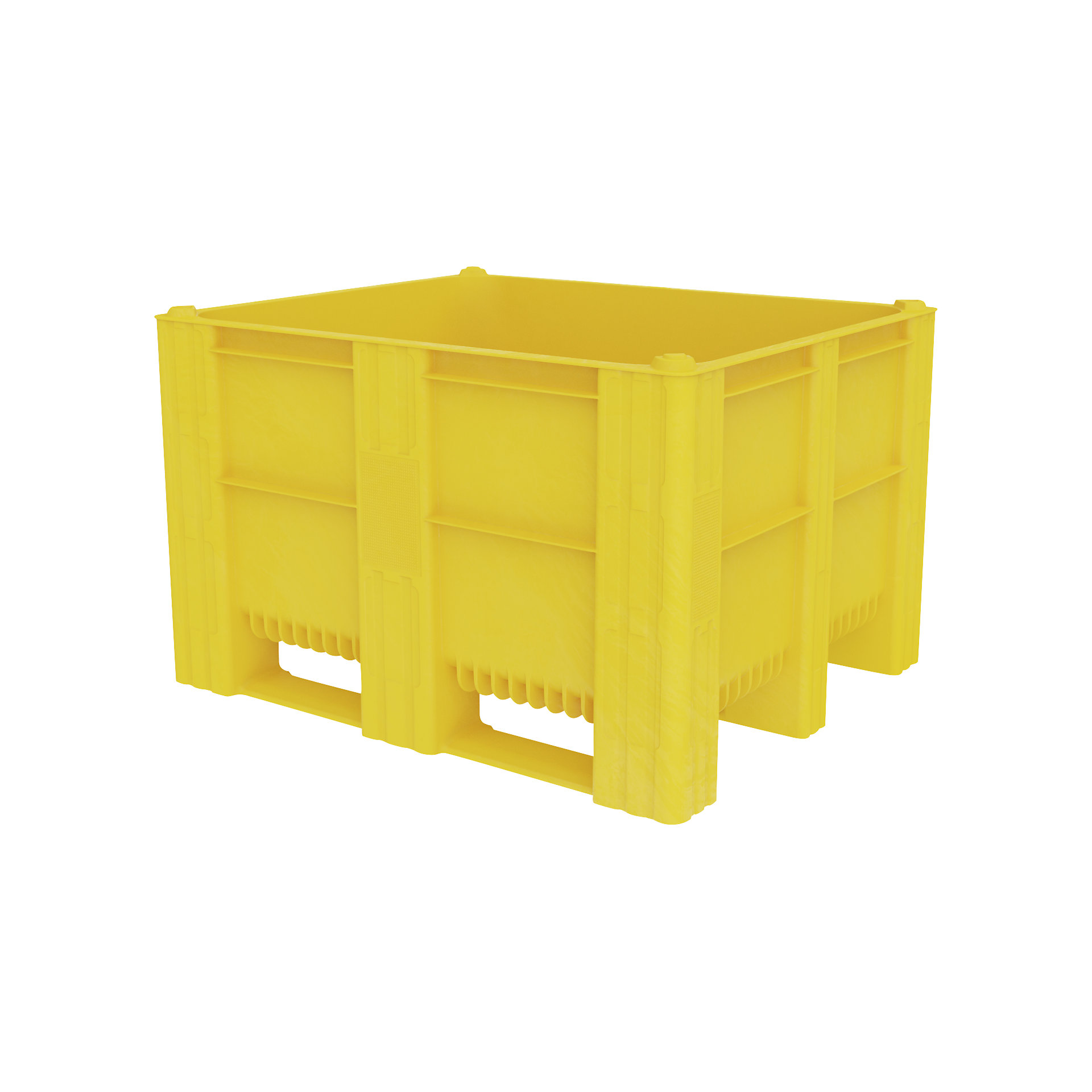 Polyethylene pallet box: capacity 600 l | kaiserkraft