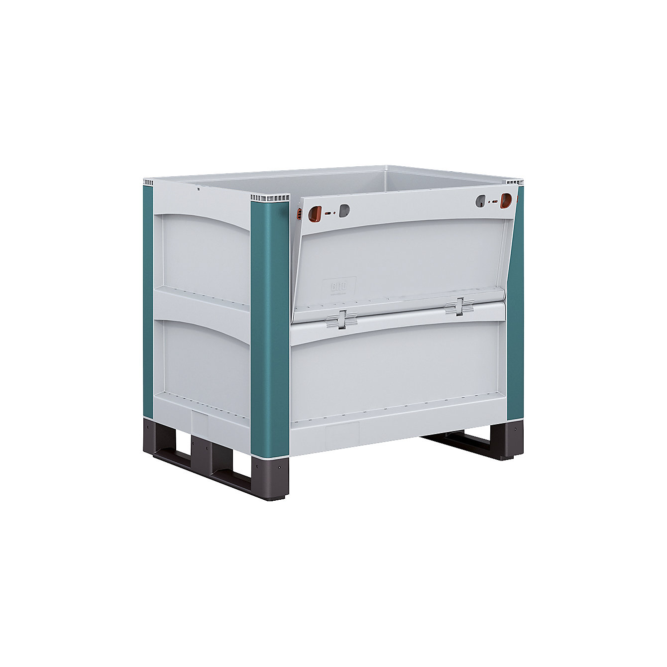 SL heavy duty container – BITO: with access flap on the long side ...