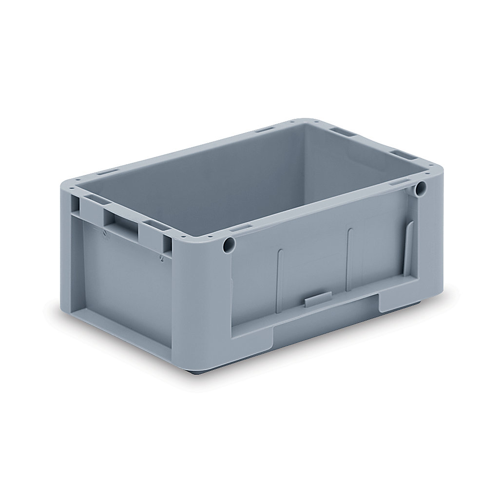 Euro size stacking containers: external LxWxH 300 x 200 x 120 mm ...