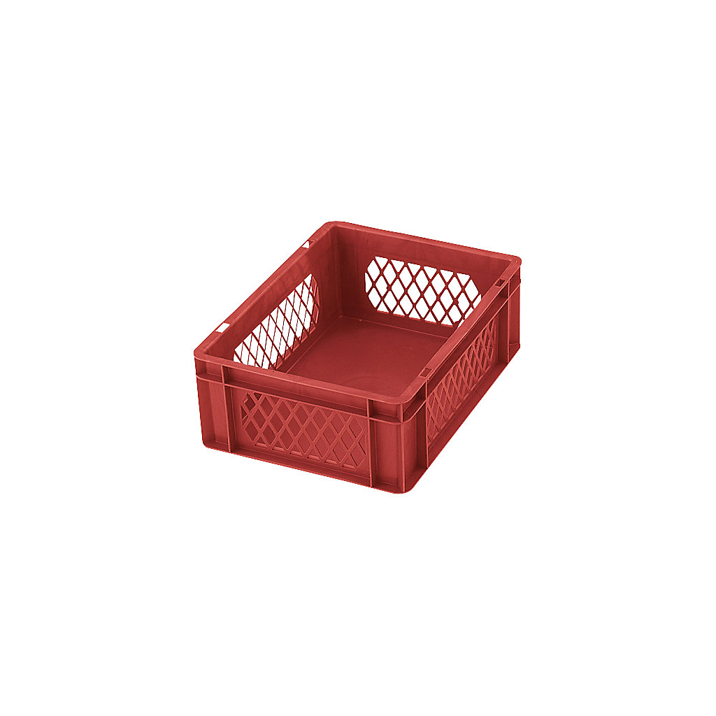 Euro stacking container, perforated walls and base: LxWxH 400 x 300 x ...