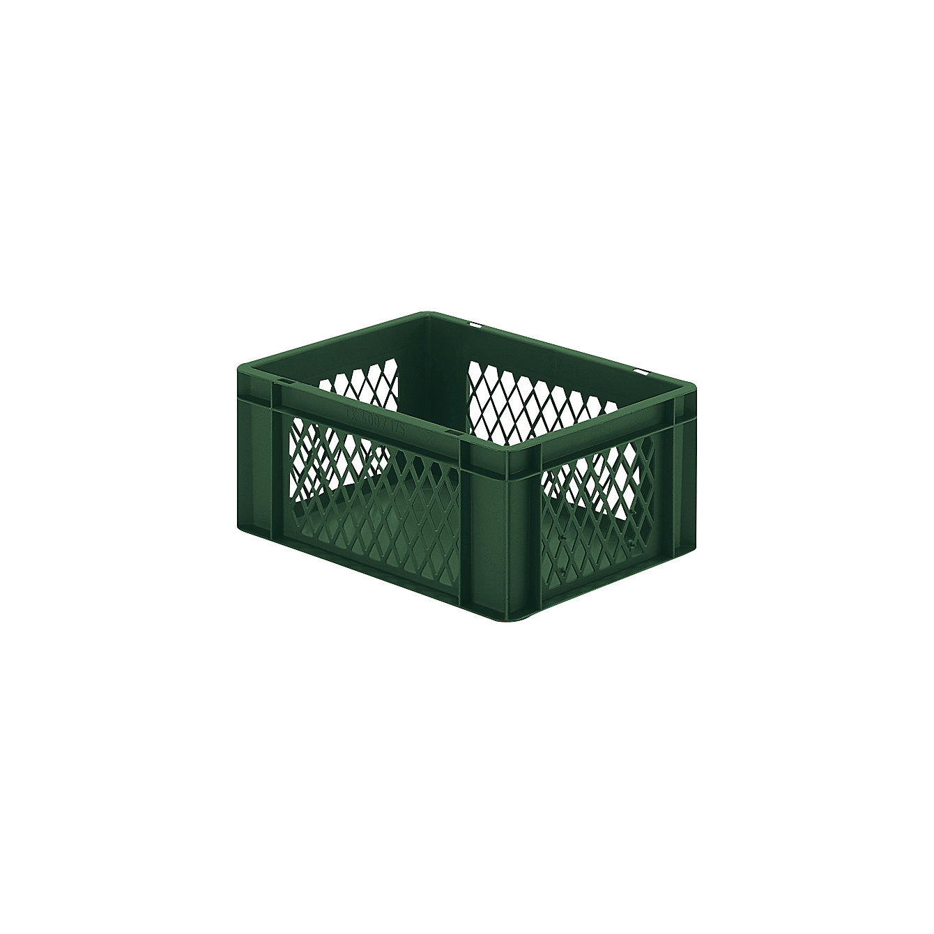 Euro stacking container, perforated walls, closed base: LxWxH 400 x 300 ...