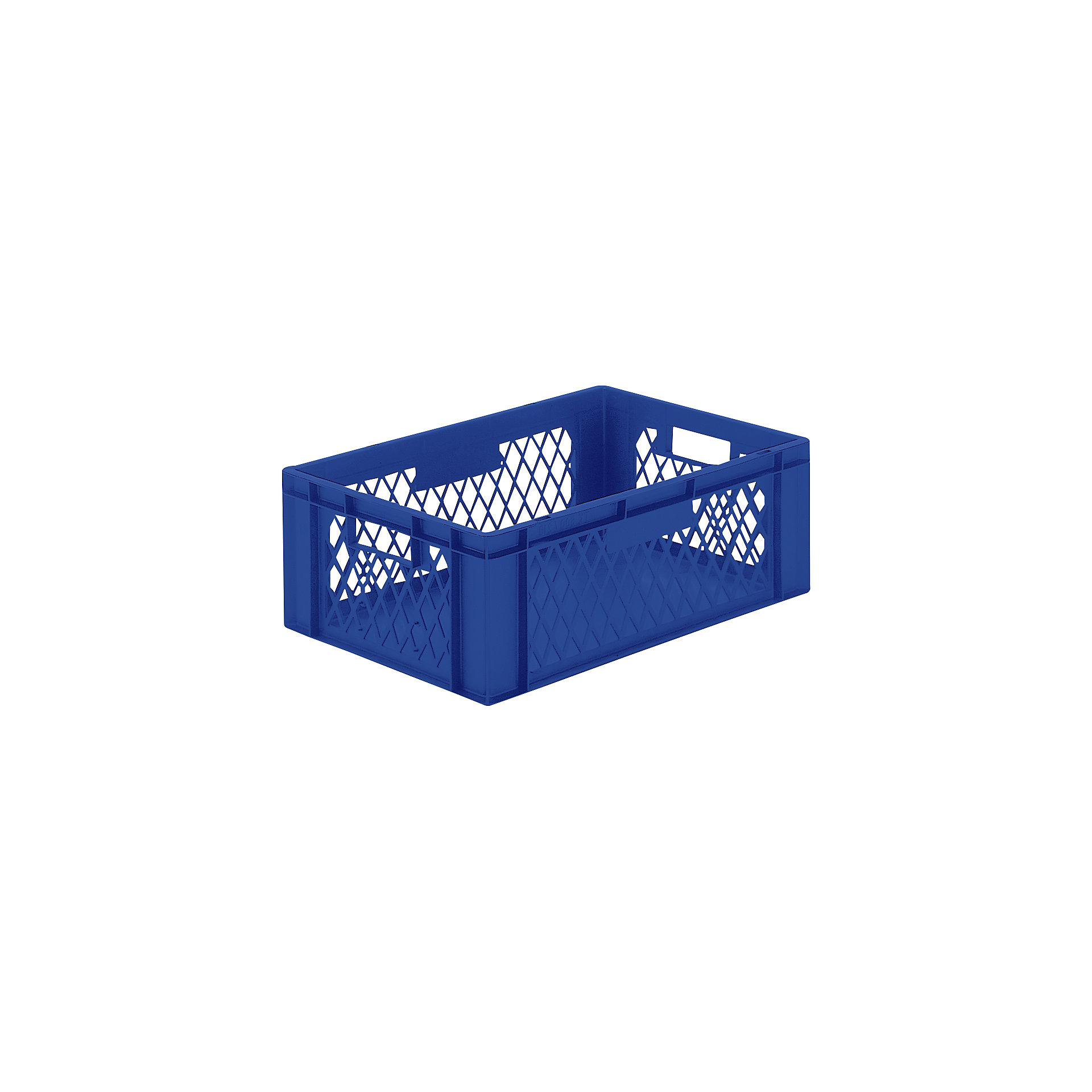 Euro stacking container, perforated walls, closed base: LxWxH 600 x 400 ...