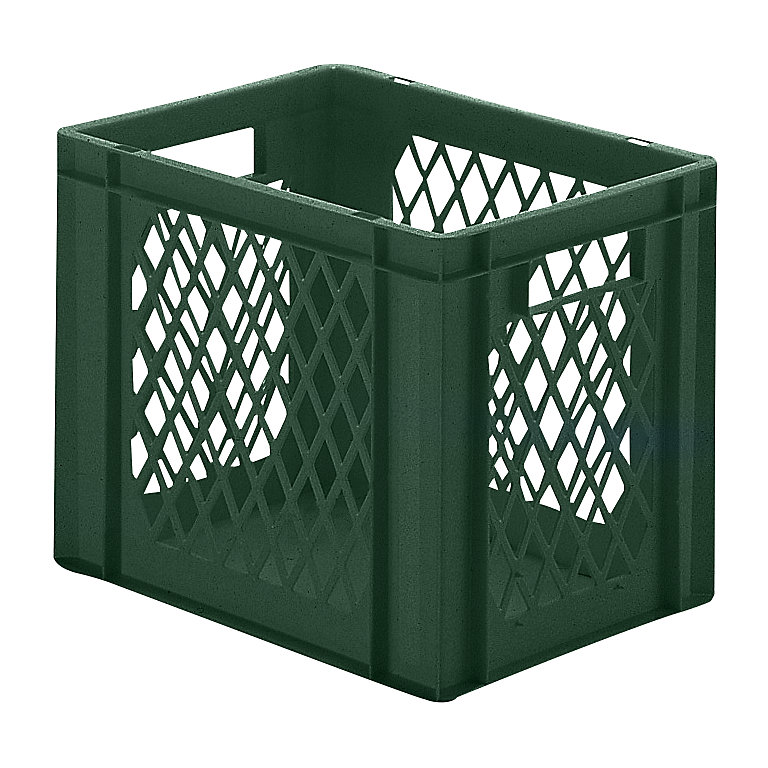Euro stacking container, perforated walls, closed base: LxWxH 400 x 300 ...