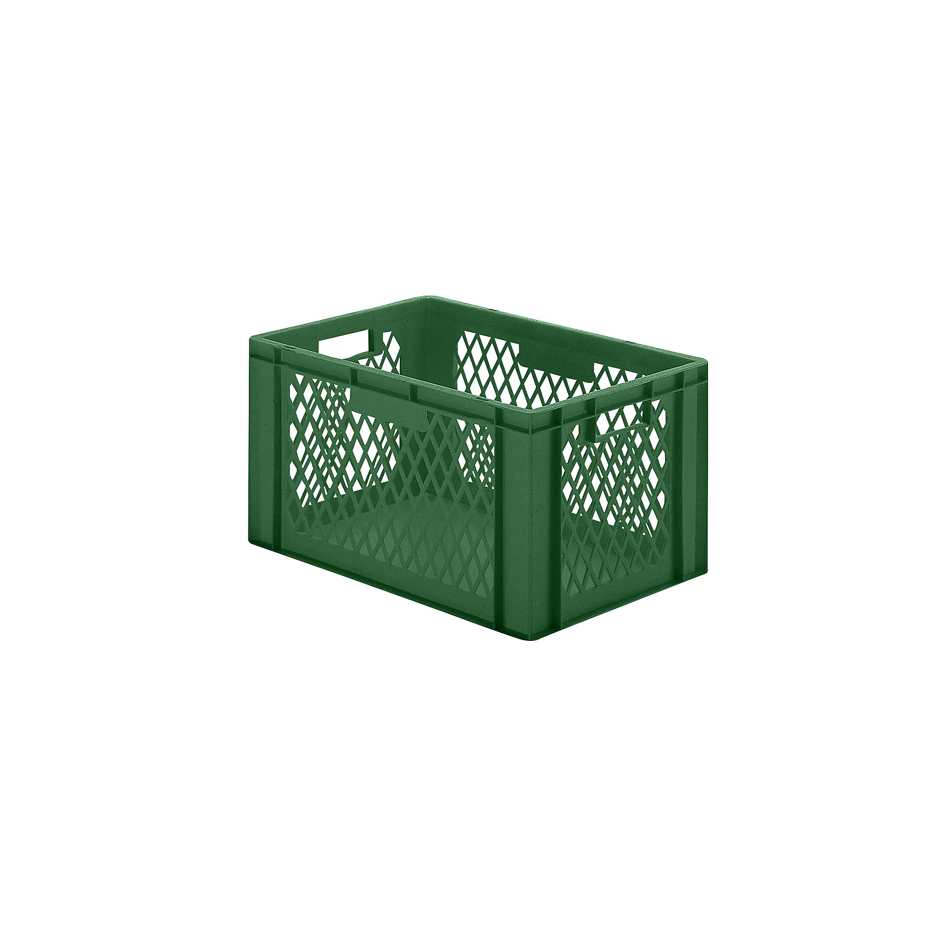 Euro stacking container, perforated walls, closed base: LxWxH 600 x 400 ...